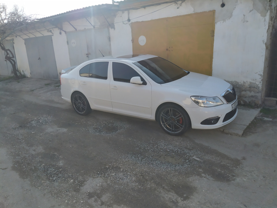 Очередное ТО и насос для выкачки масла. — Skoda Octavia RS A5 Mk2, 2 л ...
