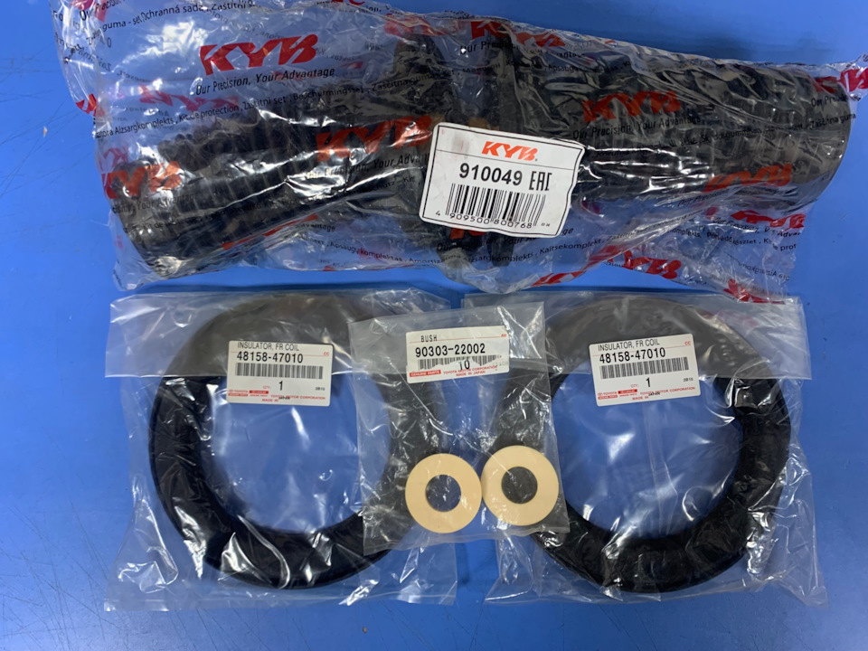 Обслуживание передней подвески — Toyota Avensis II, 2 л, 2007 года ...