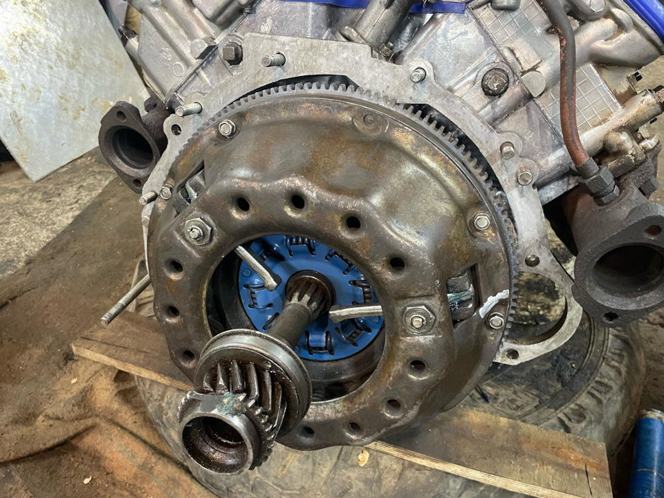 Переборка двигателя ч2 — ГАЗ-САЗ 335072, 4,3 л, 1992 года | своими ...