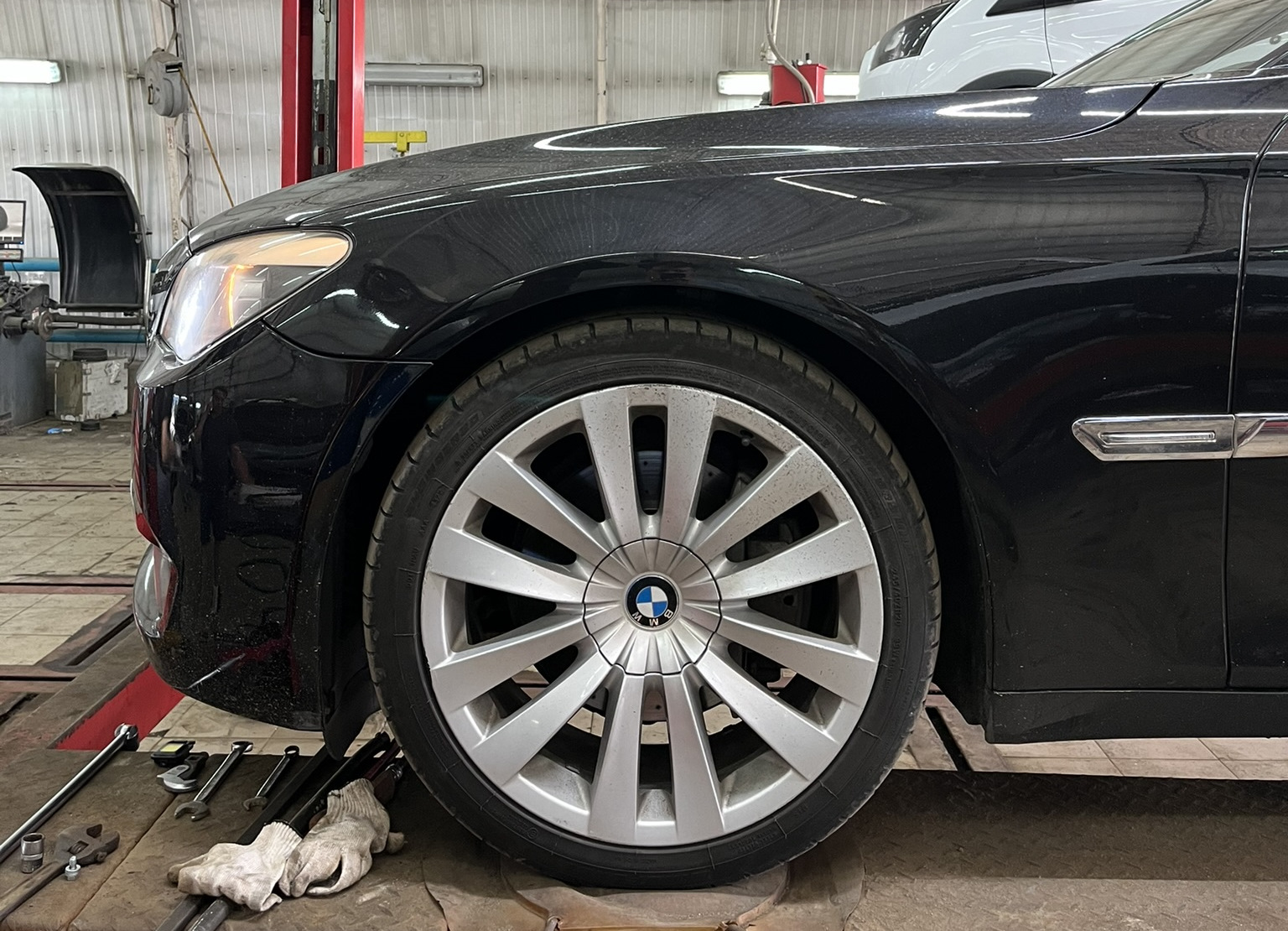 Eibach Pro-Kit — BMW 7 series (F01/02), 3 л, 2010 года | тюнинг | DRIVE2