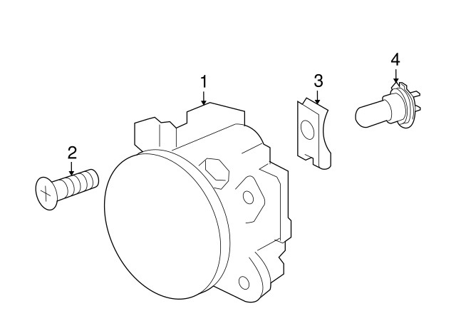 A2098200856 Фара противотуманная Mercedes | Запчасти на DRIVE2