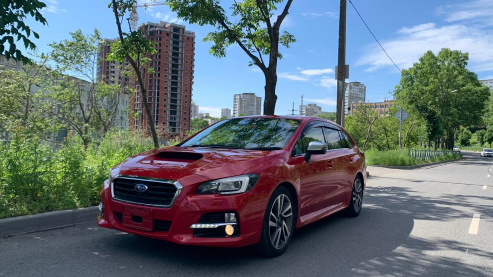 Subaru Levorg (VM) 1.6 бензиновый 2016 | GT-S Red goes faster на DRIVE2