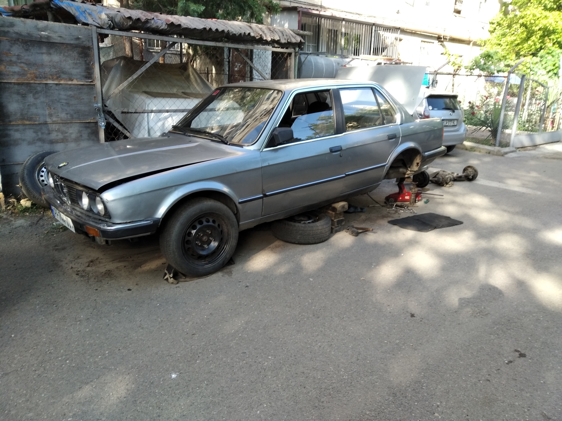 Подготовка к переходу на 5-120 e36 compact — BMW 3 series (E30), 2 л, 1985 года | своими руками ...