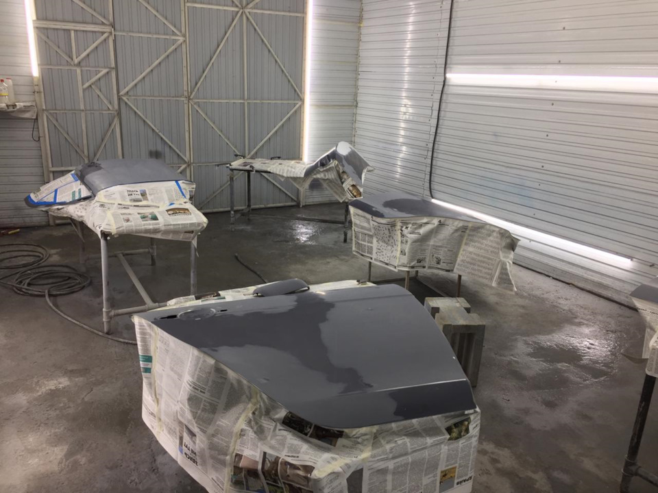 Восстановление Lancer X — Покраска — Mitsubishi Lancer X, 2 л, 2008 ...