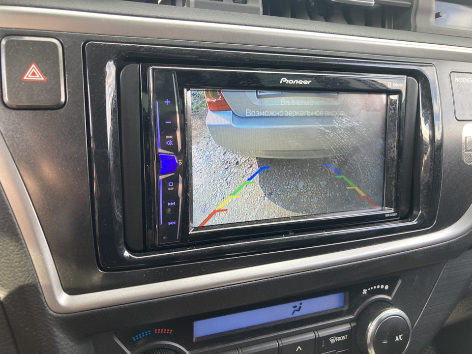Incar VDC-008FHD — Toyota Auris (2G), 1,6 л, 2014 года | своими руками ...