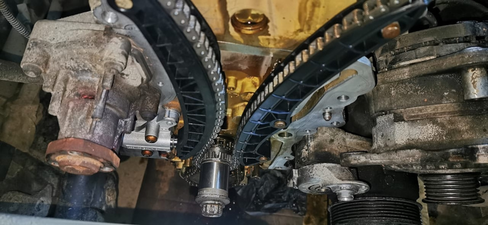 Замена цепи грм — Skoda Roomster, 1,6 л, 2007 года | визит на сервис ...