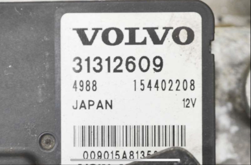 31312609 Блок управления акпп Volvo | Запчасти на DRIVE2