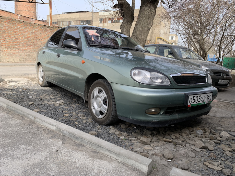 Переобувка на летние колеса. — Chevrolet Lanos, 1,5 л, 2008 года ...