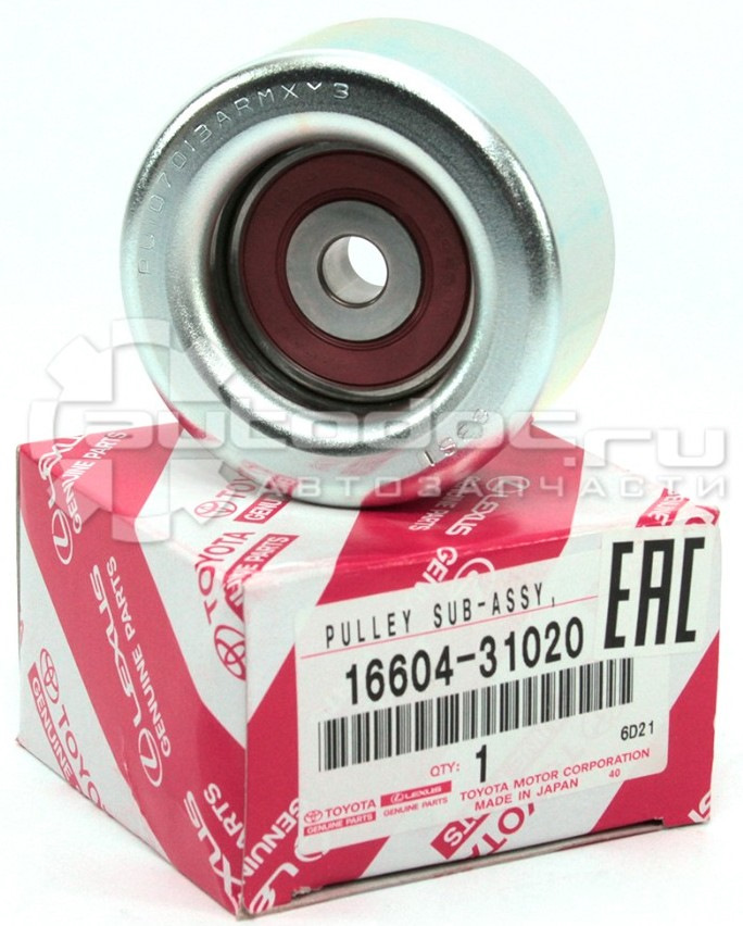 1660431020 РОЛИК ПРИВОДНОГО РЕМНЯ TOYOTA CAMRY TOYOTA LEXUS | Запчасти ...