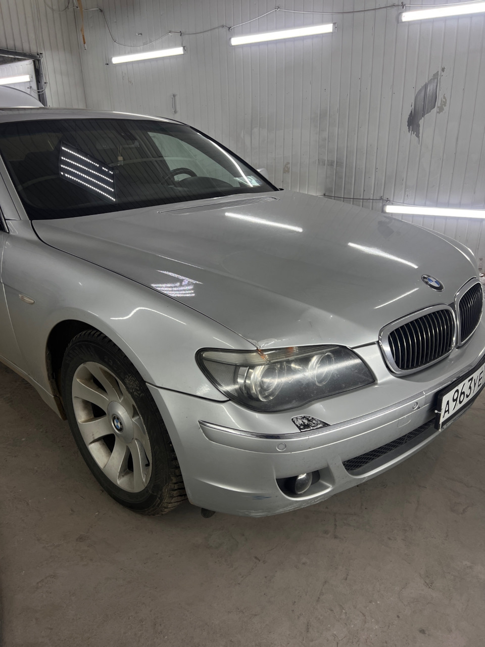 Продолжение пред поста по окрасу до/после — BMW 7 series (E65/E66), 3 л ...