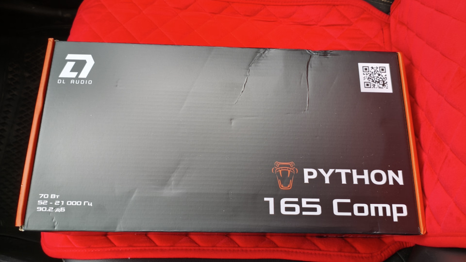 Python 165 Comp — Москвич 3, 1,5 л, 2023 года | автозвук | DRIVE2