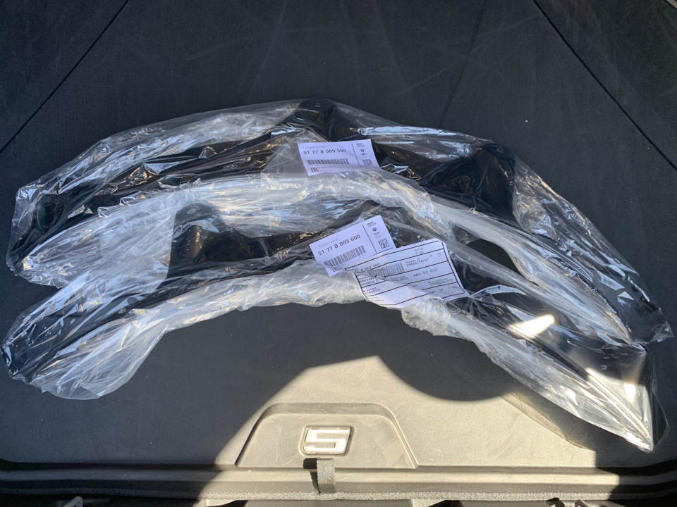 51778069600 Накладка арки колеса БМВ Ф90 М5 BMW | Запчасти на DRIVE2