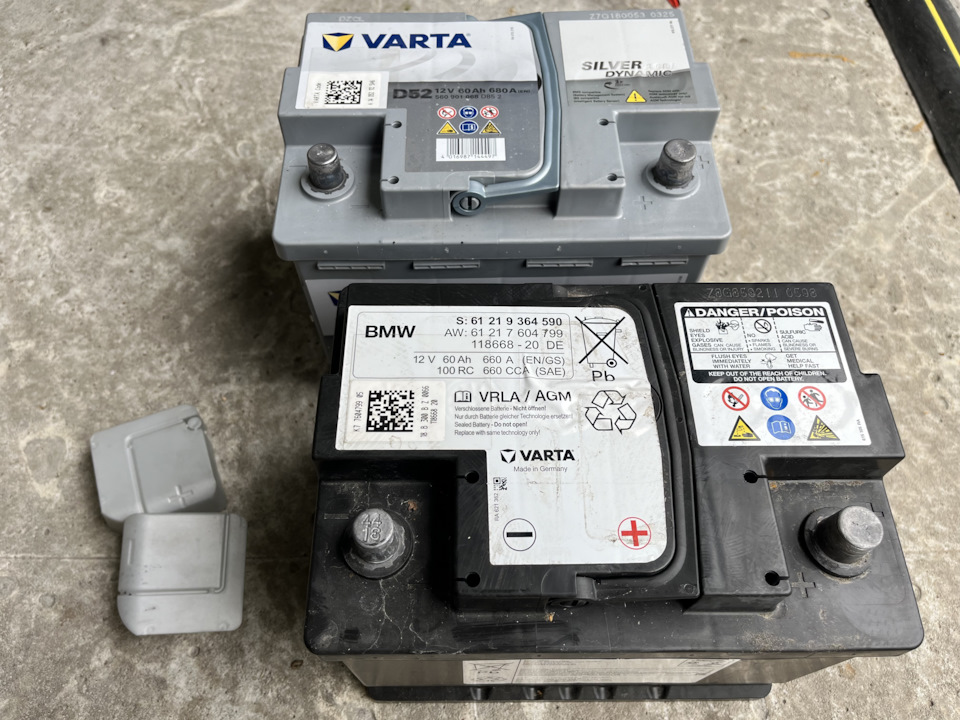 61217604799 Стартерная аккумуляторная батарея BMW | Запчасти на DRIVE2