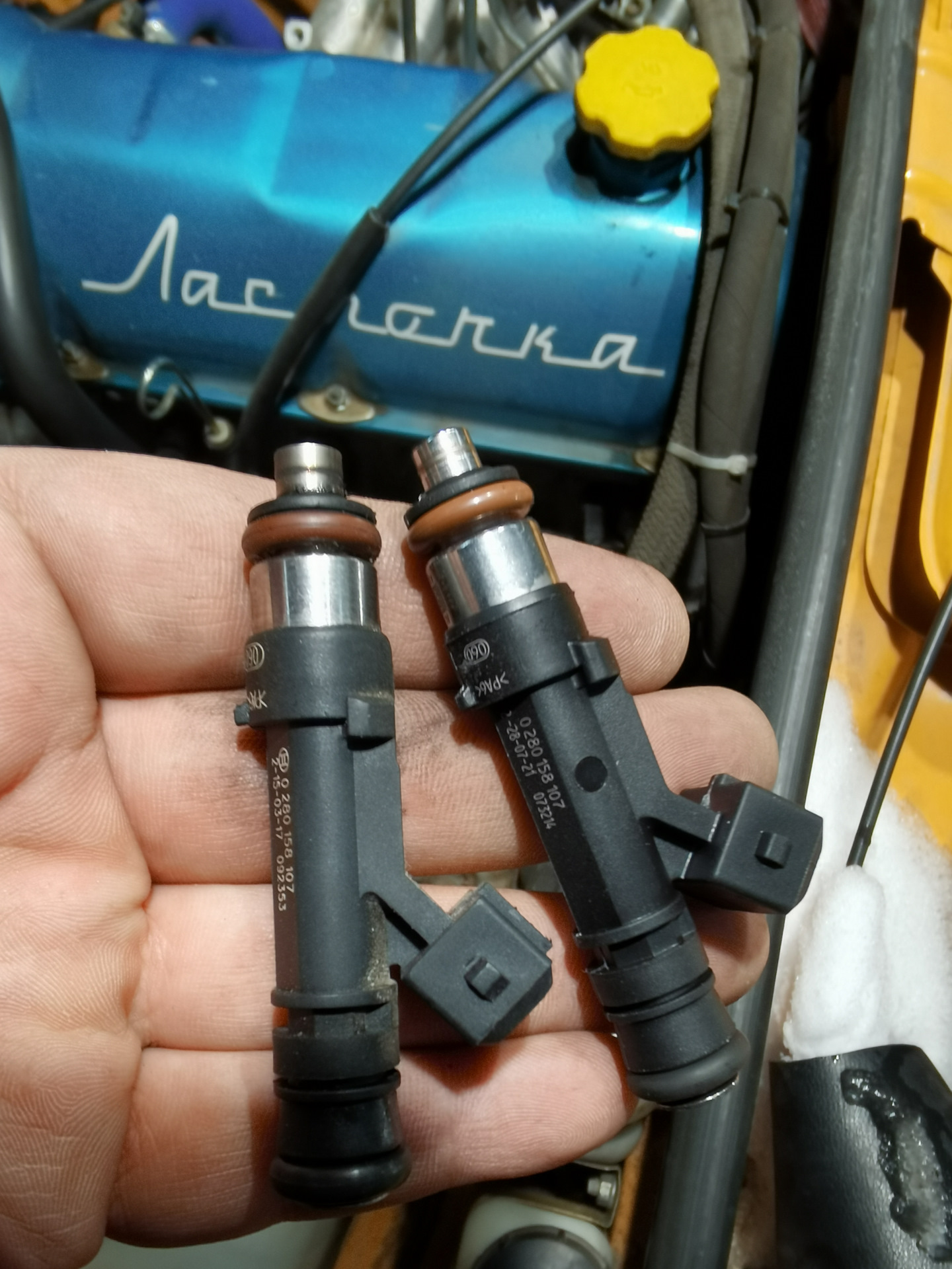 форсунки BOSCH 0280158107 оригинал или китай — Lada 21033, 1,5 л, 1978 ...