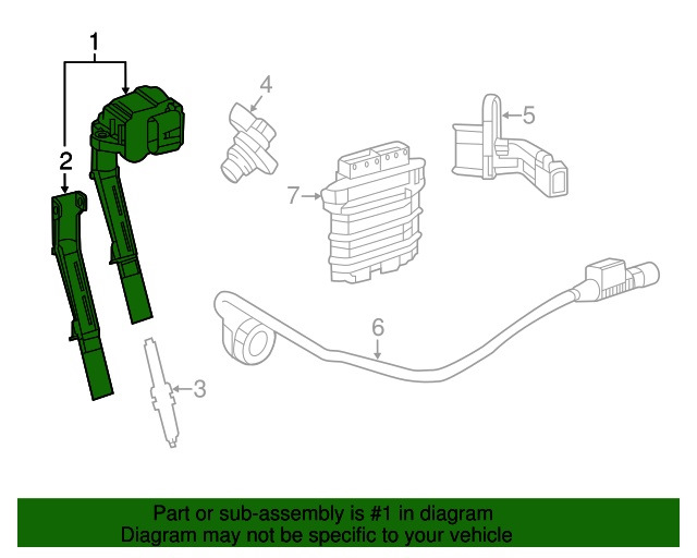 A2649061200 Катушка зажигания Mercedes | Запчасти на DRIVE2
