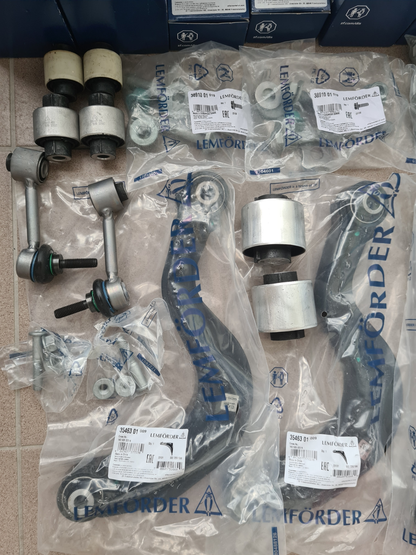 Тизер, новая задняя подвеска — Volkswagen Golf GTI Mk5, 2 л, 2008 года ...