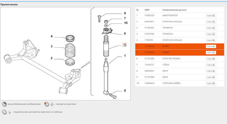 Замена подушек задних амортизаторов с буферами и пыльниками — FIAT ...
