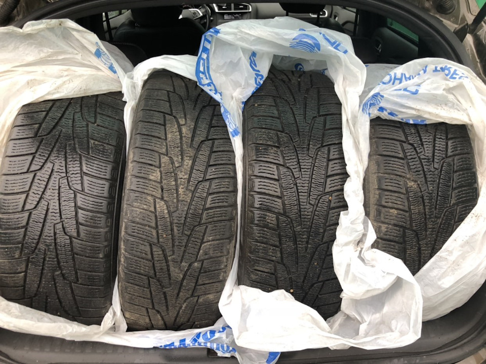 Никому не надо? продам шины Kumho, всесезонка — Citroen DS4, 1,6 л ...