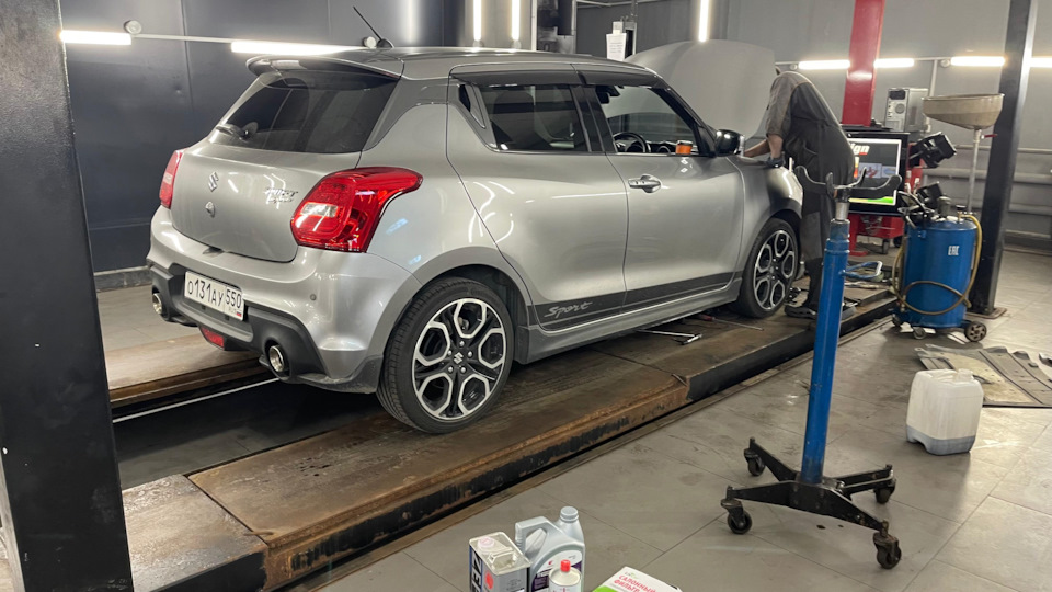 Первое ТО — Suzuki Swift (4G), 1,4 л, 2017 года | плановое ТО | DRIVE2