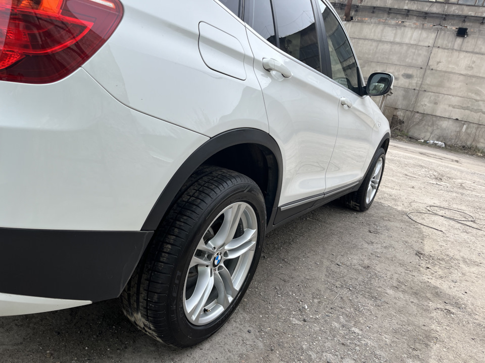 Переходим на 18’’ — BMW X3 (F25), 2 л, 2011 года | шины | DRIVE2