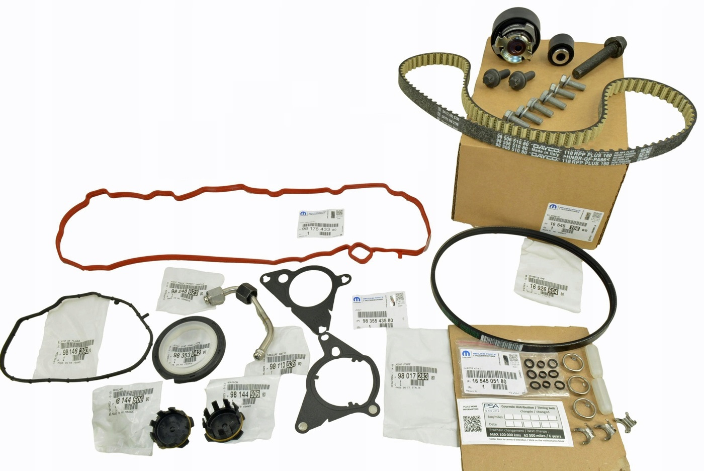 КОМПЛЕКТ ГРМ 1.2 PureTech EB2ADT от PSA, что внутри? — Peugeot 308 SW ...