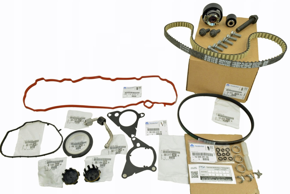 КОМПЛЕКТ ГРМ 1.2 PureTech EB2ADT от PSA, что внутри? — Peugeot 308 SW ...