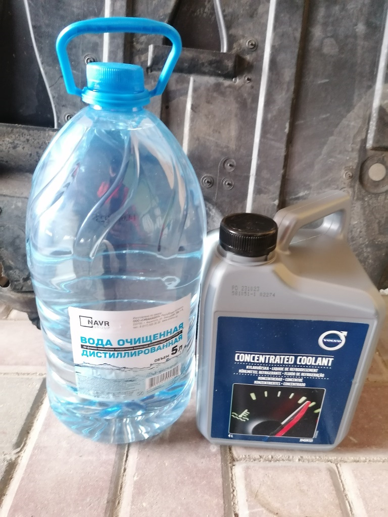 31439721 АНТИФРИЗ 4Л (КОНЦ) / ANTI-FREEZE Volvo | Запчасти на DRIVE2