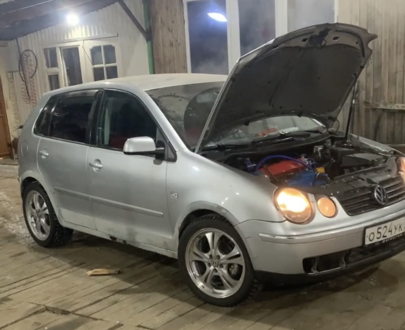 Первый заезд прошел успешно — Volkswagen Polo Hatchback Mk4, 1,6 л ...