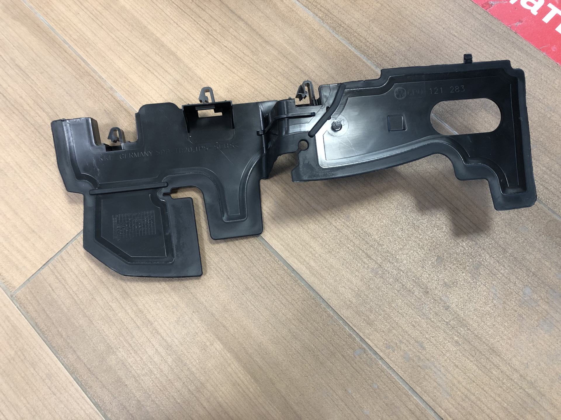 Установка нового бампера — Volkswagen Polo Sedan, 1,6 л, 2013 года ...