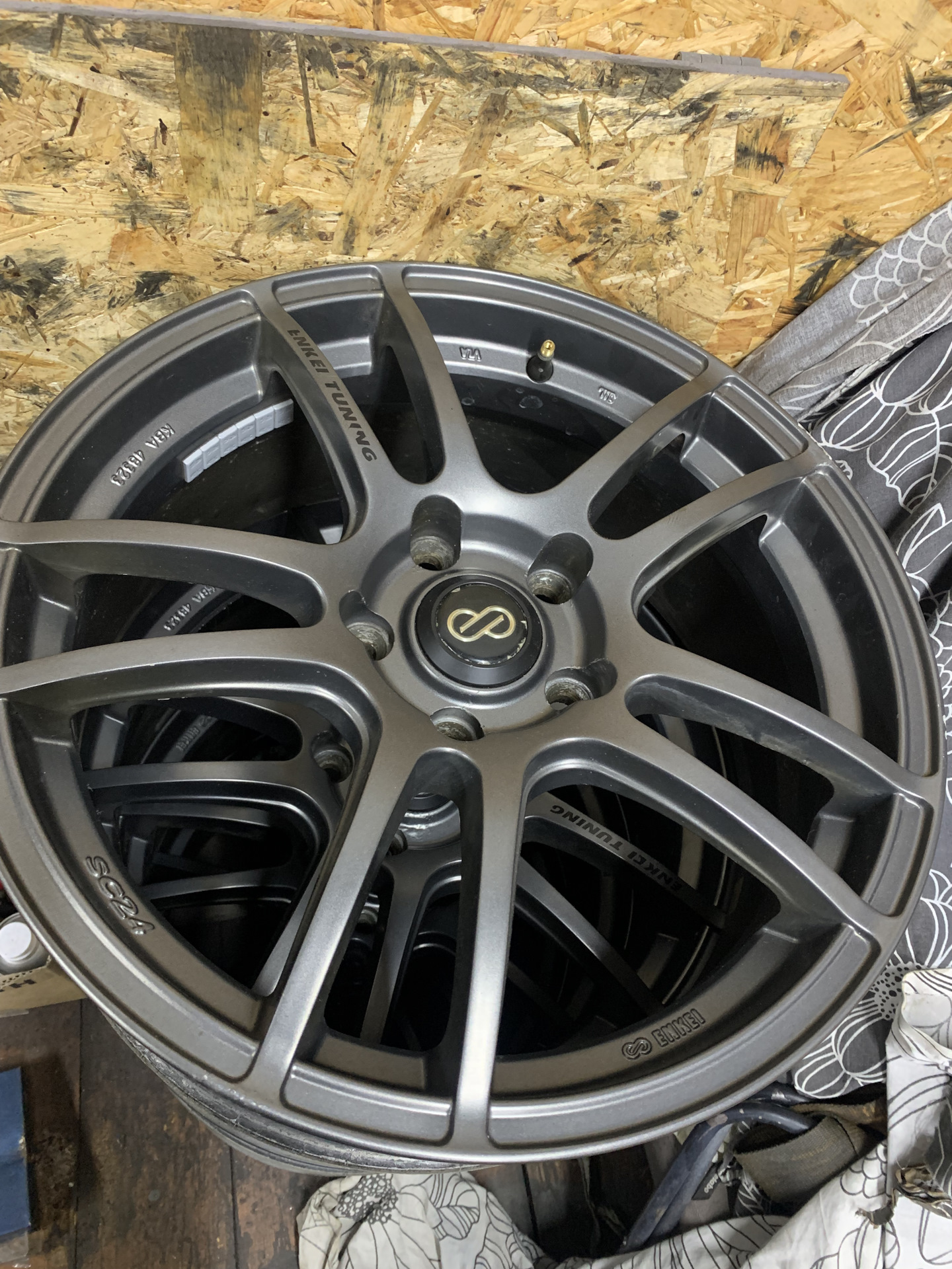 Диски Enkei sc24 — Honda Civic Hatchback (8G), 2,2 л, 2007 года ...