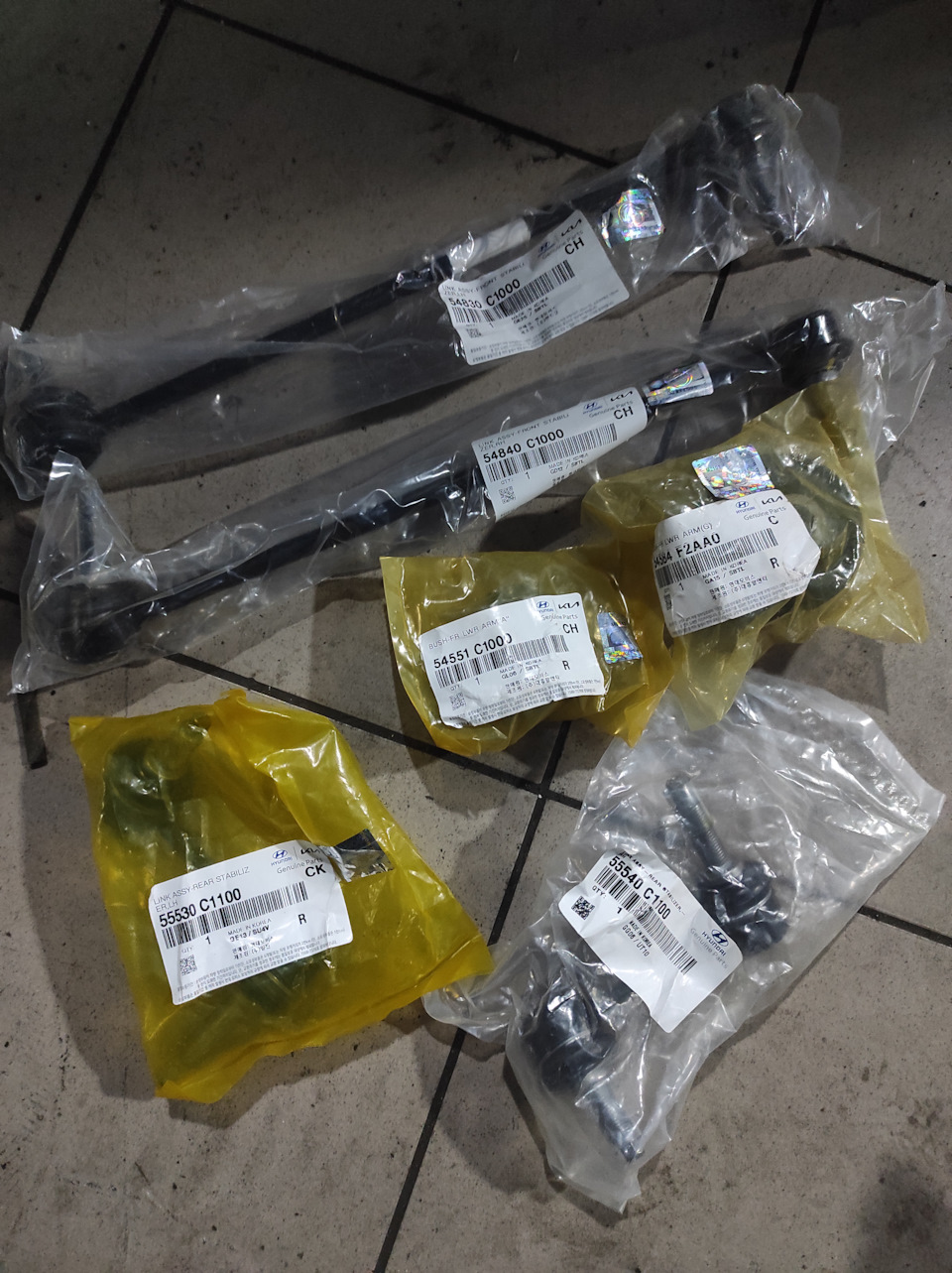 55540C1100 Стойка стабилизатора KIA HYUNDAI | Запчасти на DRIVE2