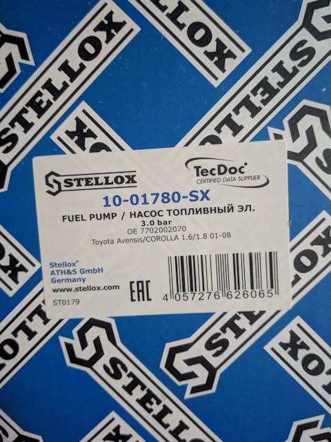 7702002070 Насос топливный TOYOTA LEXUS | Запчасти на DRIVE2