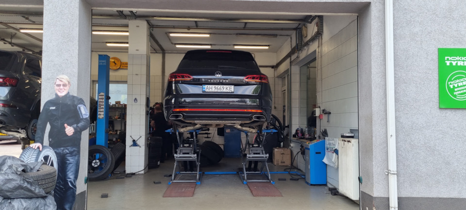 Летняя резина — Volkswagen Touareg (3G), 3 л, 2020 года | шины | DRIVE2