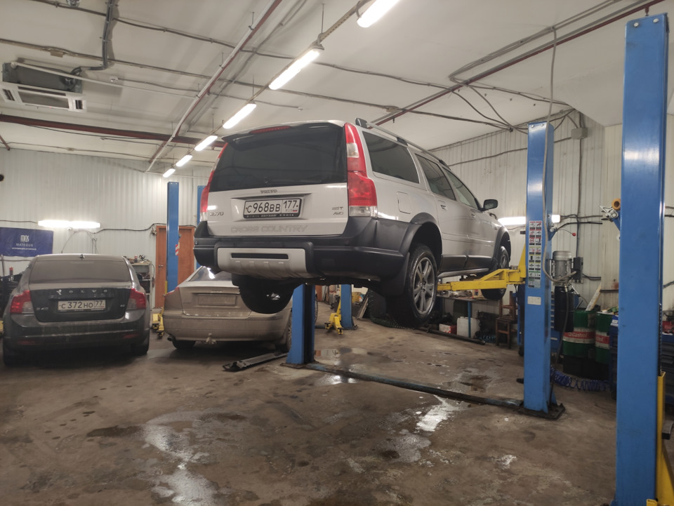 Замена ступиц — Volvo XC70 II, 2,5 л, 2005 года | визит на сервис | DRIVE2