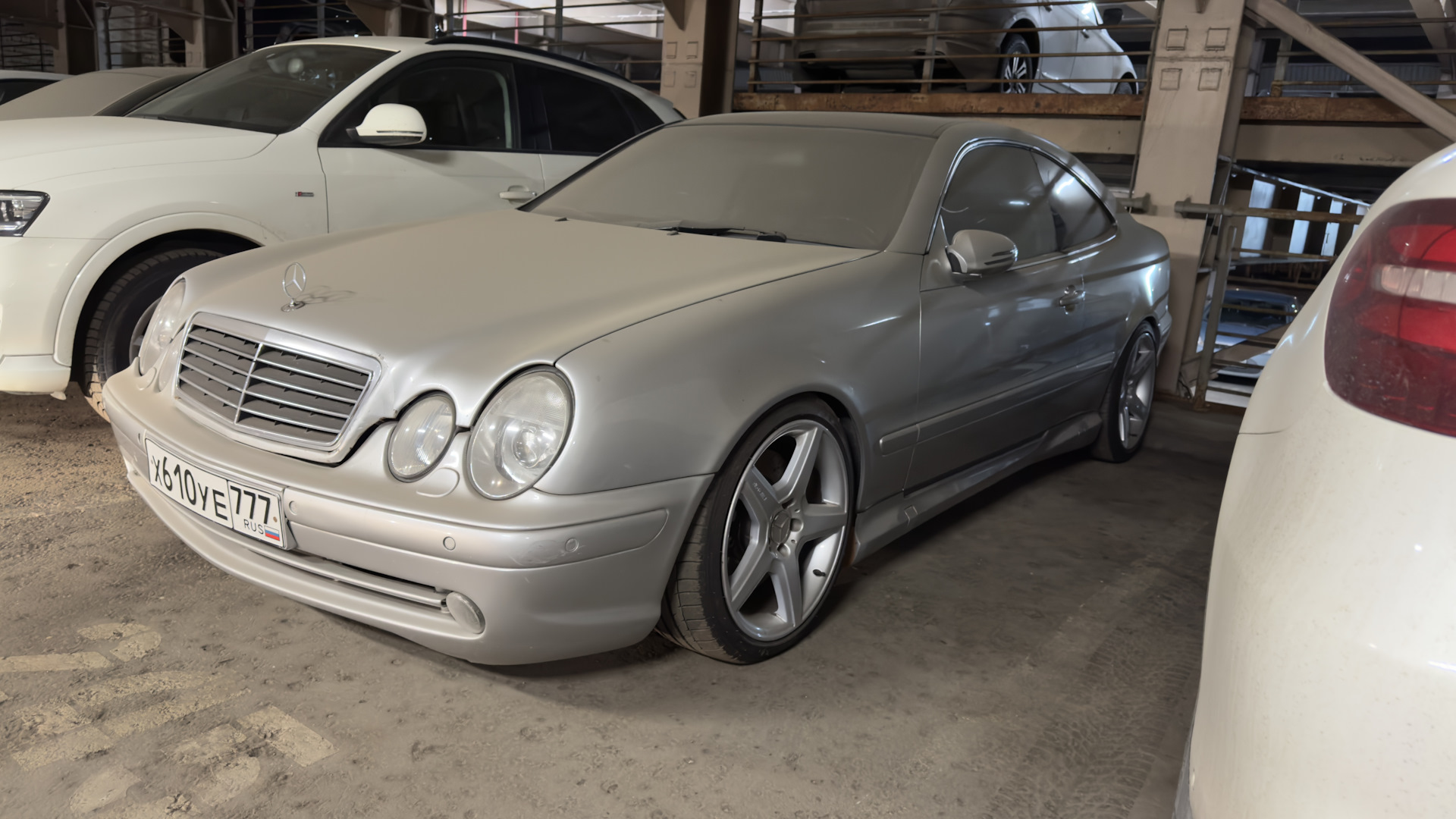 Навестил малышку на зимней парковке 2024-2025 — Mercedes-Benz CLK (W208), 3,2 л, 1999 года ...