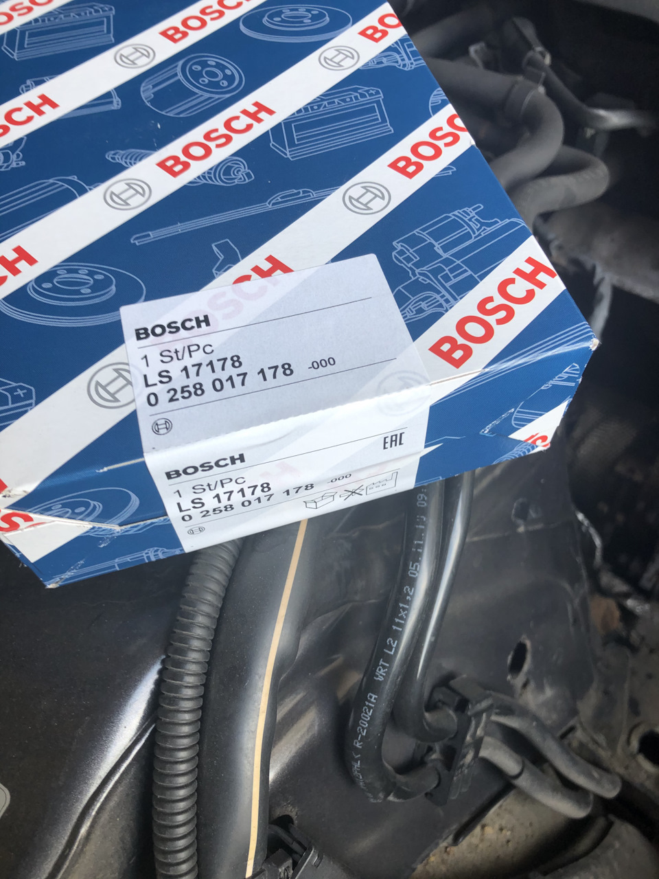 0258017178 ЛЯМБДА-ЗОНД BOSCH | Запчасти на DRIVE2