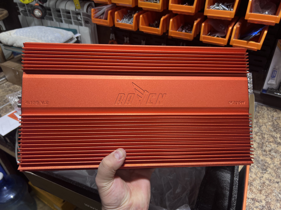 Усилитель Raven 4.135 V.2 от Dl audio — Renault Logan (1G), 1,6 л, 2008 ...