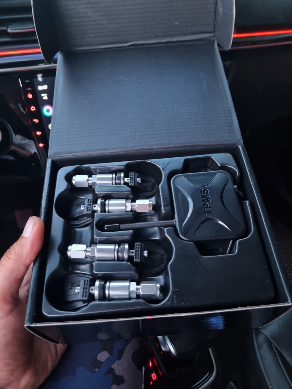 Установка системы TPMS от Teyes — KIA Rio (4G), 1,6 л, 2018 года ...