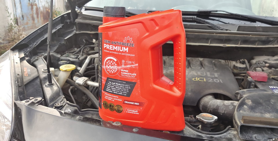 Подготовка австралийского мотора ко второй зиме с Valena-SV — Renault Koleos (1G), 2 л, 2010 ...