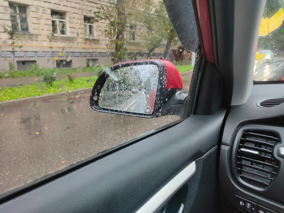 Пленка-антидождь на зеркала и боковые стекла — KIA Rio X, 1,6 л, 2021 ...