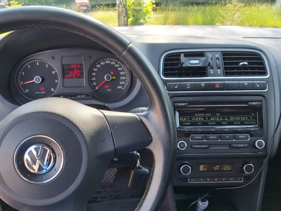 Вопрос по магнитоле — Volkswagen Polo Sedan, 1,6 л, 2011 года ...