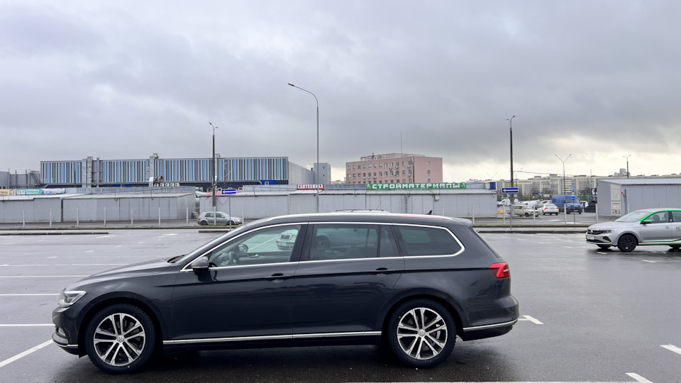 Volkswagen Passat B8 2.0 дизельный 2019 | Urano grey на DRIVE2