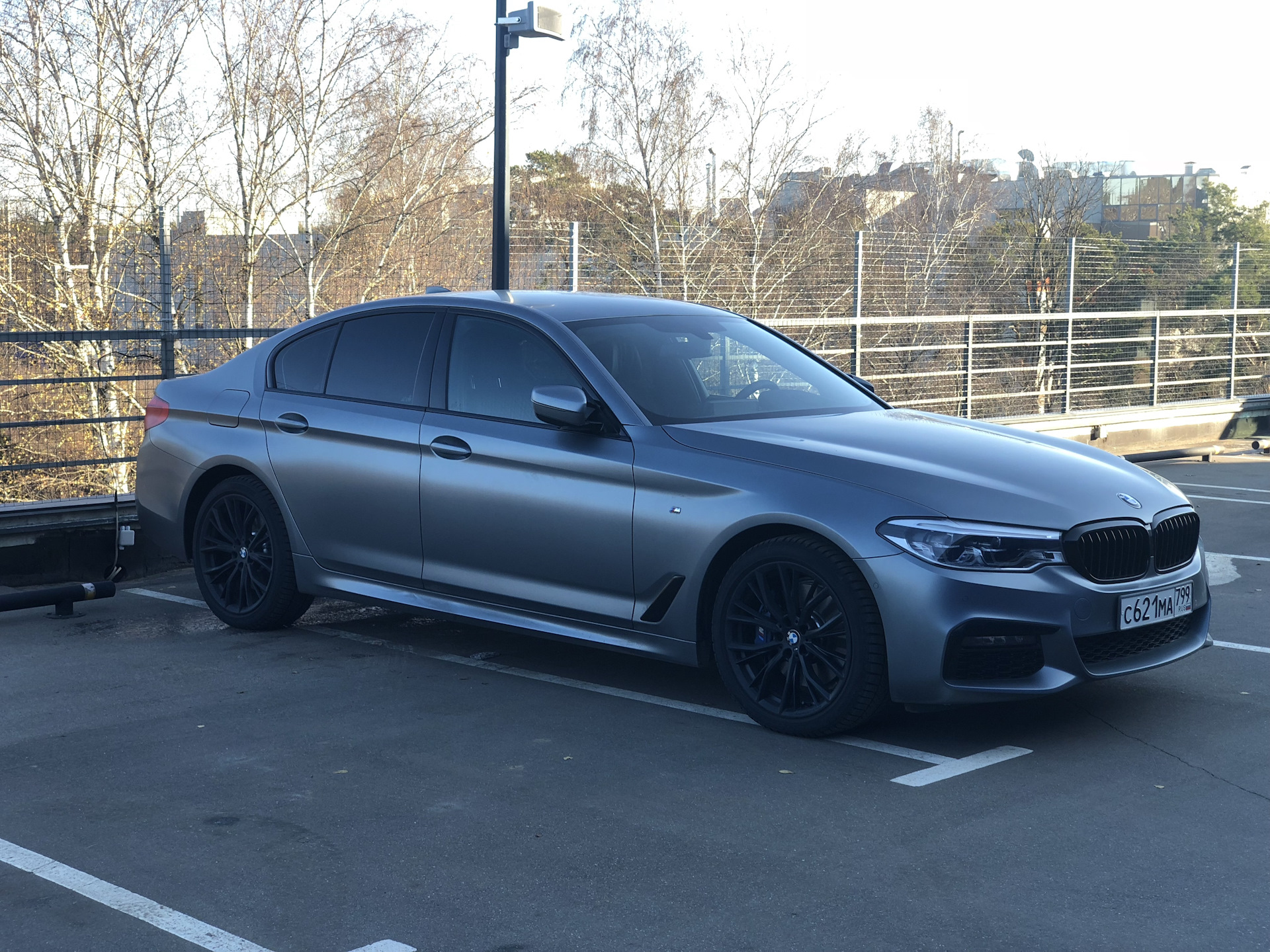 Зима шины и диски — BMW 5 series (G30), 3 л, 2018 года | колёсные диски | DRIVE2