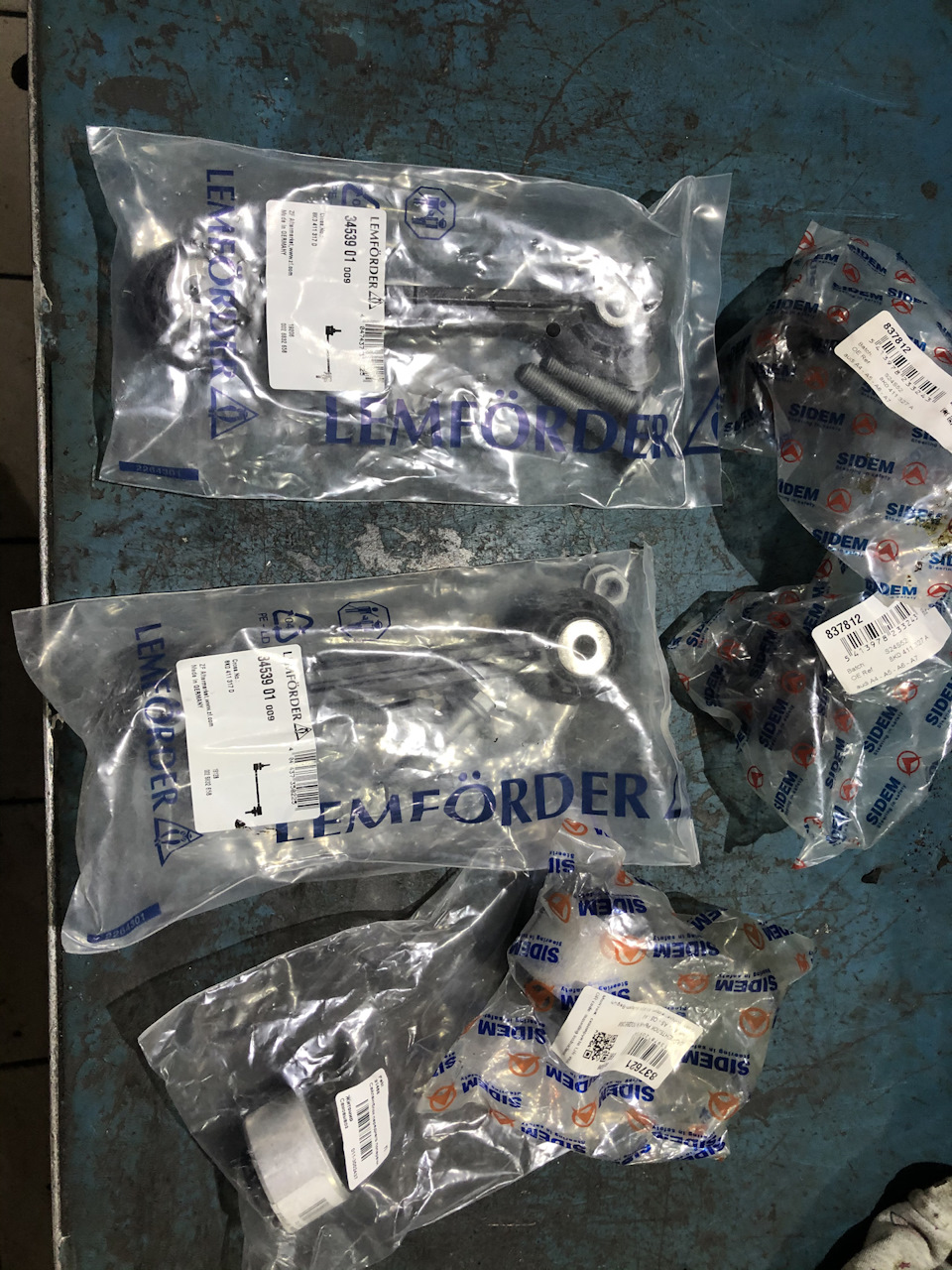 3453901 Тяга (стойка) стабилизатора LEMFORDER | Запчасти на DRIVE2