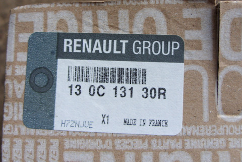 130C13130R Комплект ГРМ Megane 03 2 OE RENAULT | Запчасти на DRIVE2