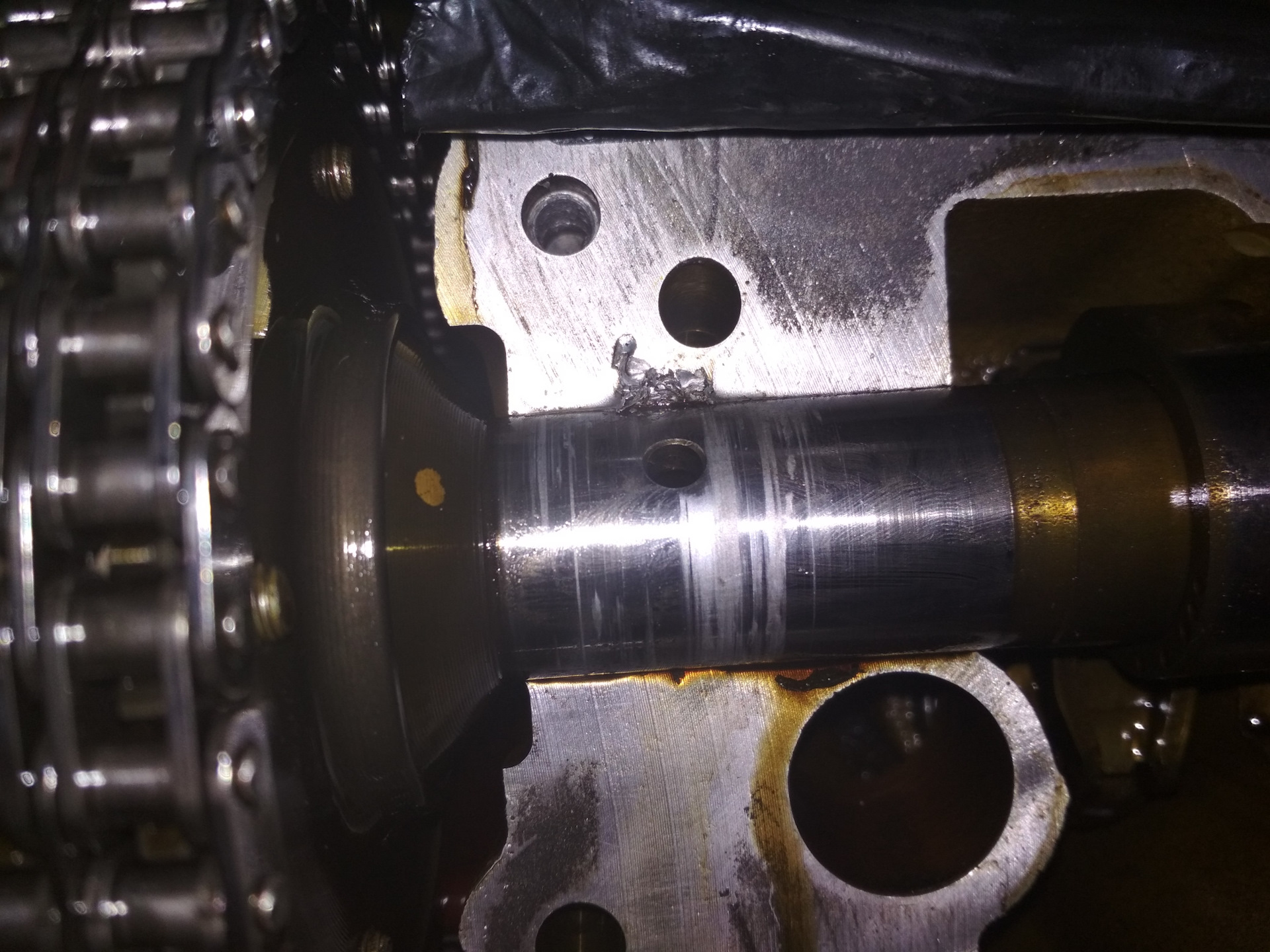 Неприятный сюрприз с двигателем. — Mercedes-Benz M-Class (W164), 3,5 л ...