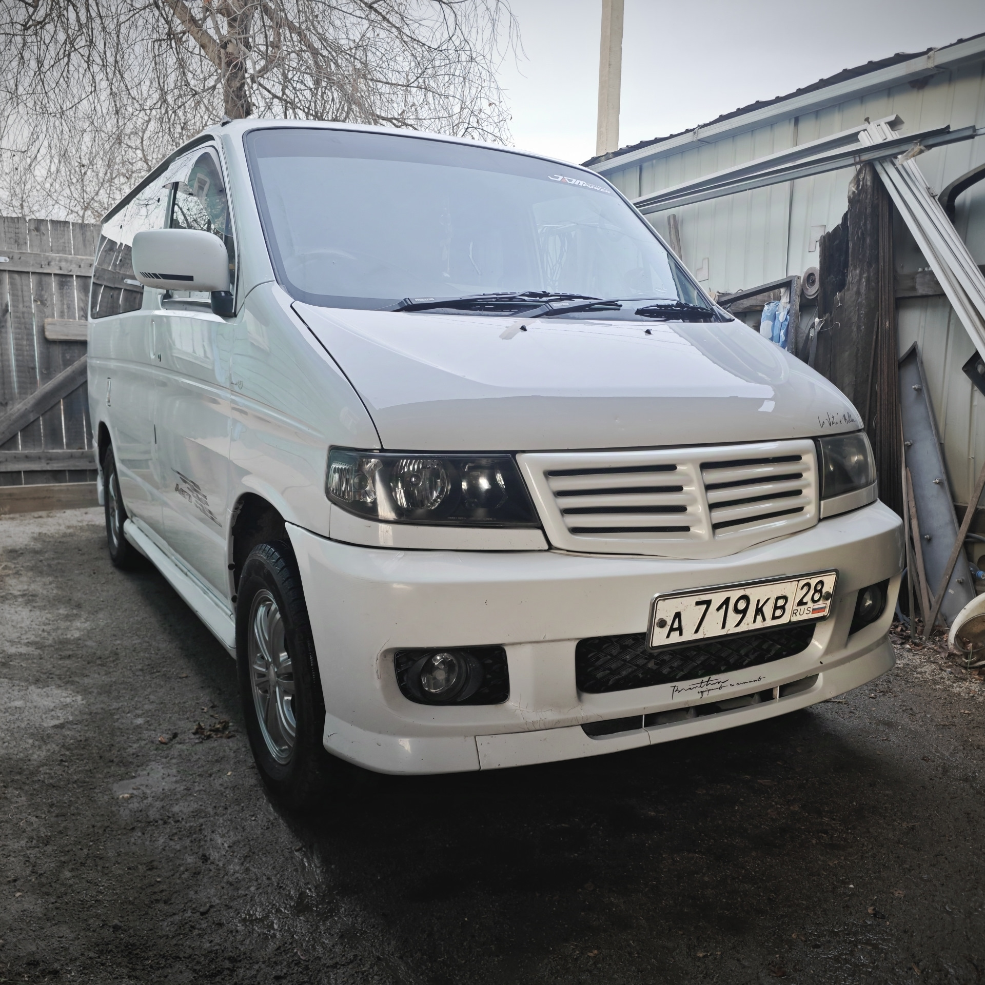 Мылысь, вычищались перед зимой. — Mazda Bongo Friendee, 2 л, 2001 года ...