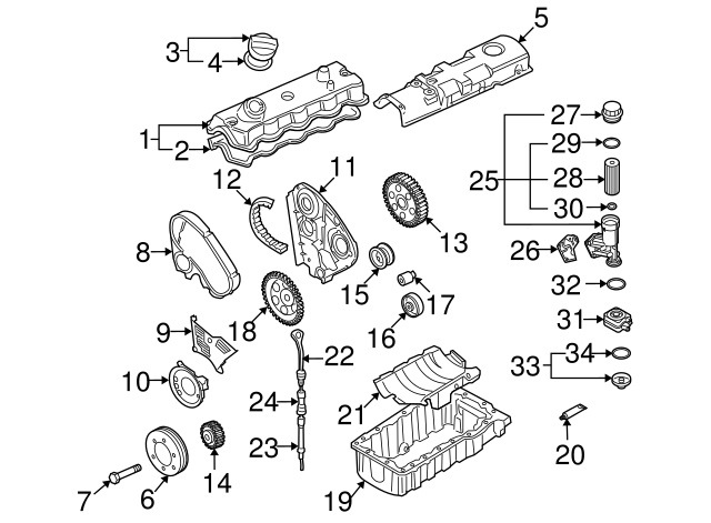 038109244M РОЛИК ОБВОДНОЙ РЕМНЯ ГРМ / AUDI, SEAT, SKODA, VW 1.9 TDI ...