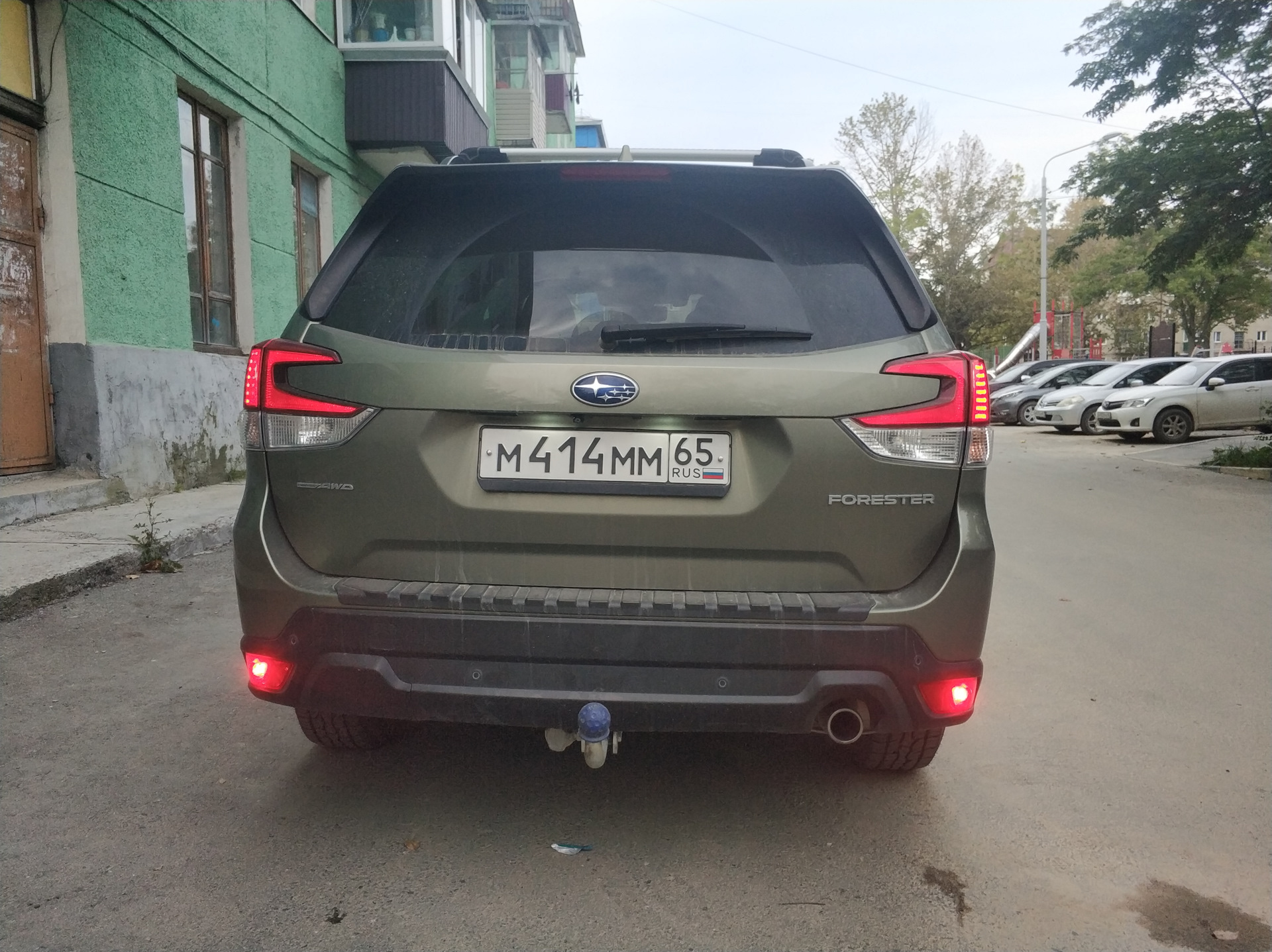 Симметрия задних противотуманок + доп стоп — Subaru Forester (SK), 2,5 ...