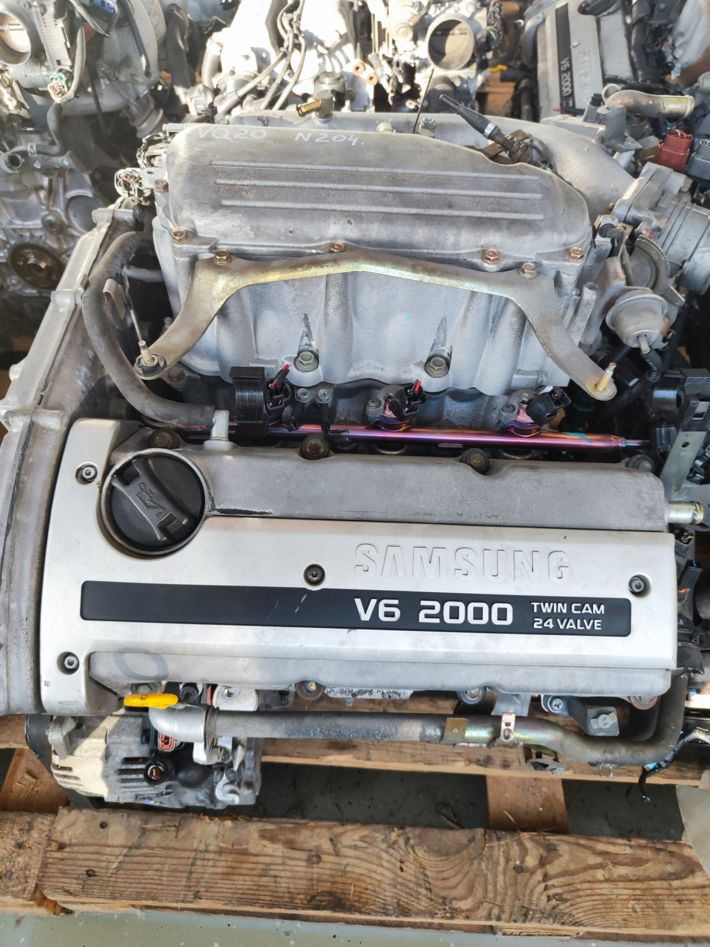 Контрактный мотор samsung vq20de — Nissan Cefiro (A32), 2 л, 1997 года ...